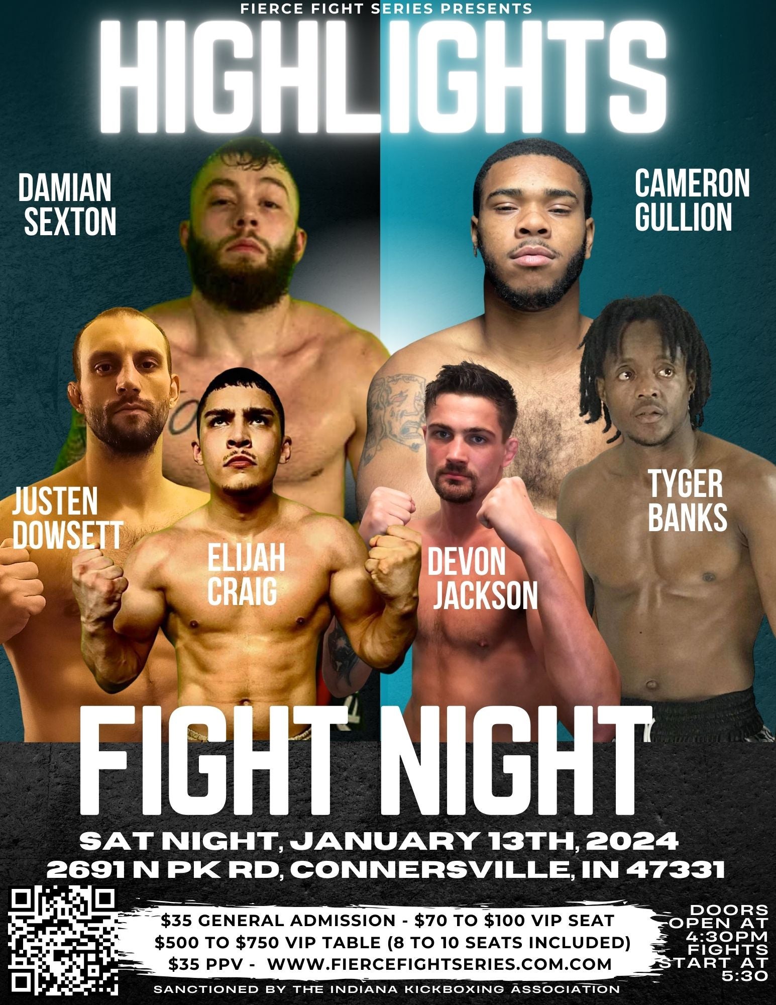 FFS Presents: Jan 13th Highlights | Fierce Fight Series